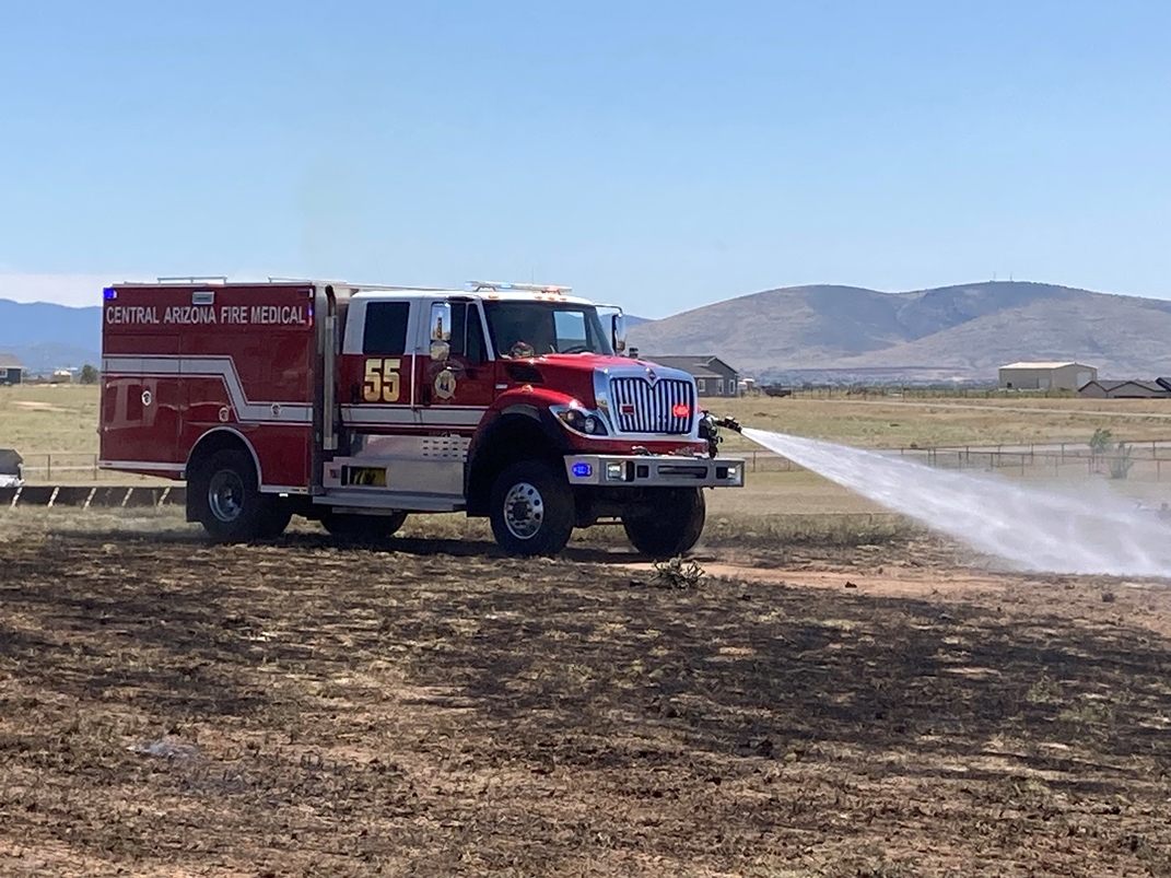 Central Arizona Fire and Medical Authority Responds to Wildland Fire ...