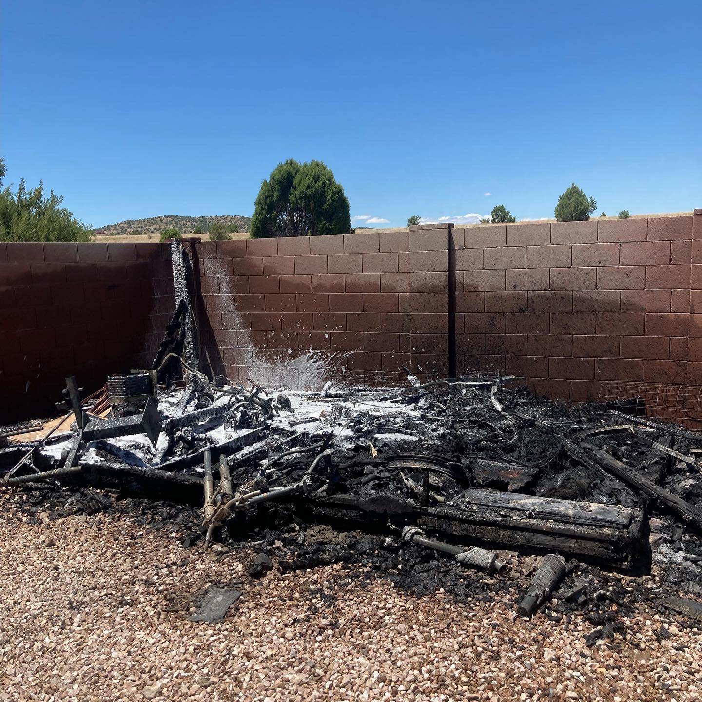 Central Arizona Fire and Medical Authority Responds to Shed Fire in ...