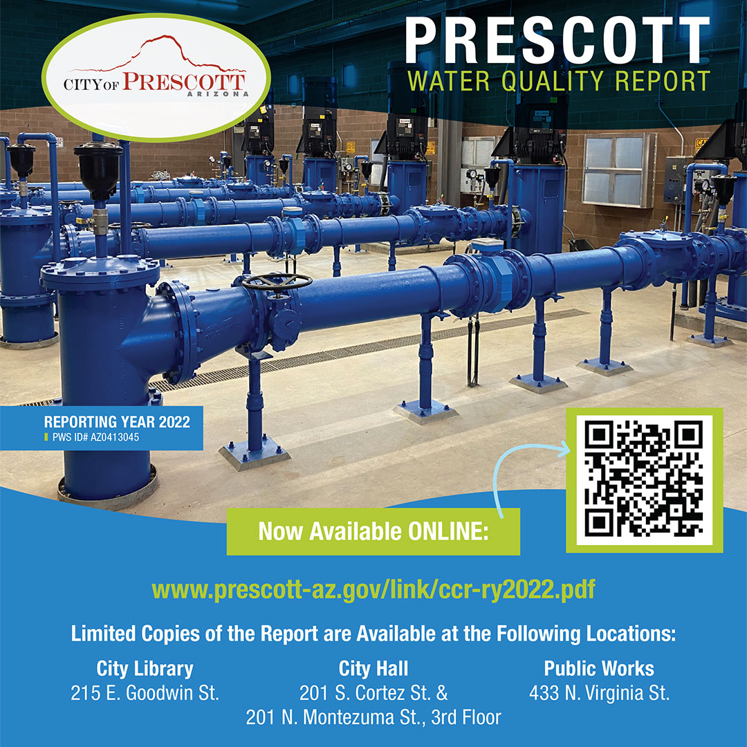 Annual Drinking Water Quality Report for the City of Prescott Available ...
