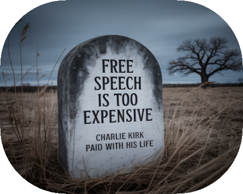 Free Speech is Too Expensive. Charlie Kirk Paid With His Life - Inside ...